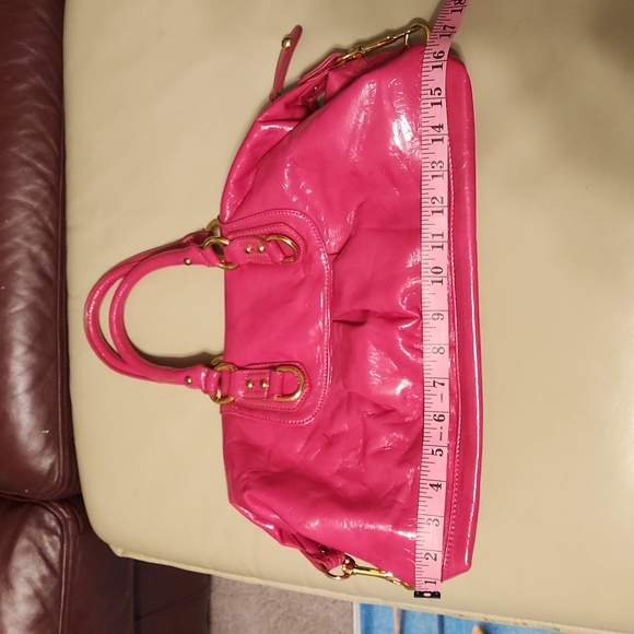 Coach | Bags | Coach Gorgeous Pink Soft Patent Leather Handbag | Poshmark